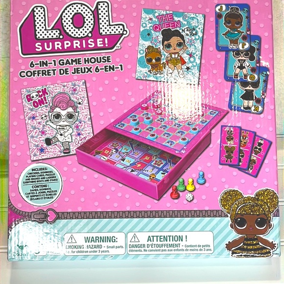 L.O.L. Surprise! | Toys | Lol Surprise Brand New 6in Game House 6 Board ...